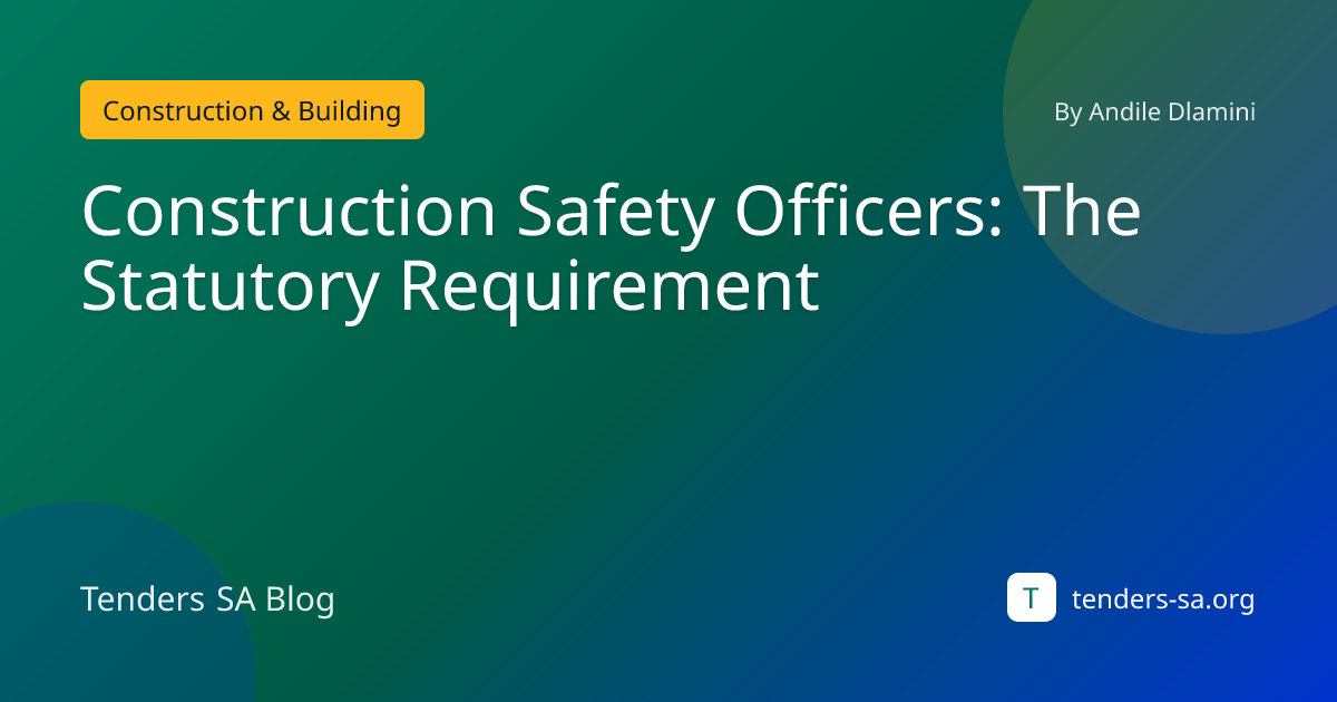 Construction Regulation 2014 | Safety Officer & SACPCMP Guide