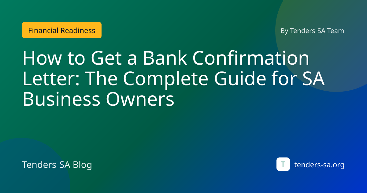 How to Get a Bank Confirmation Letter: The Complete Guide for SA ...